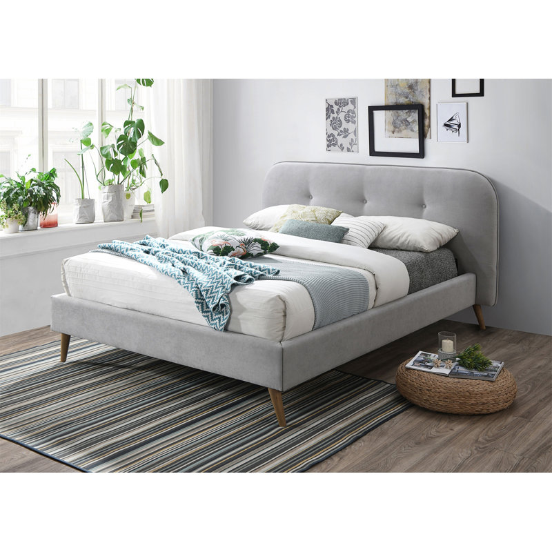 George Oliver Itzep Upholstered Platform Bed | Wayfair